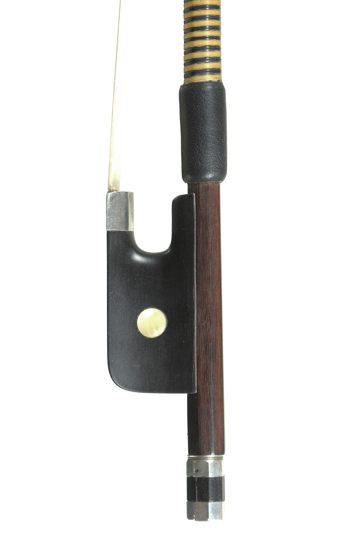 Fine cello bow -probably English, lightweight, for virtuoso performance ...
