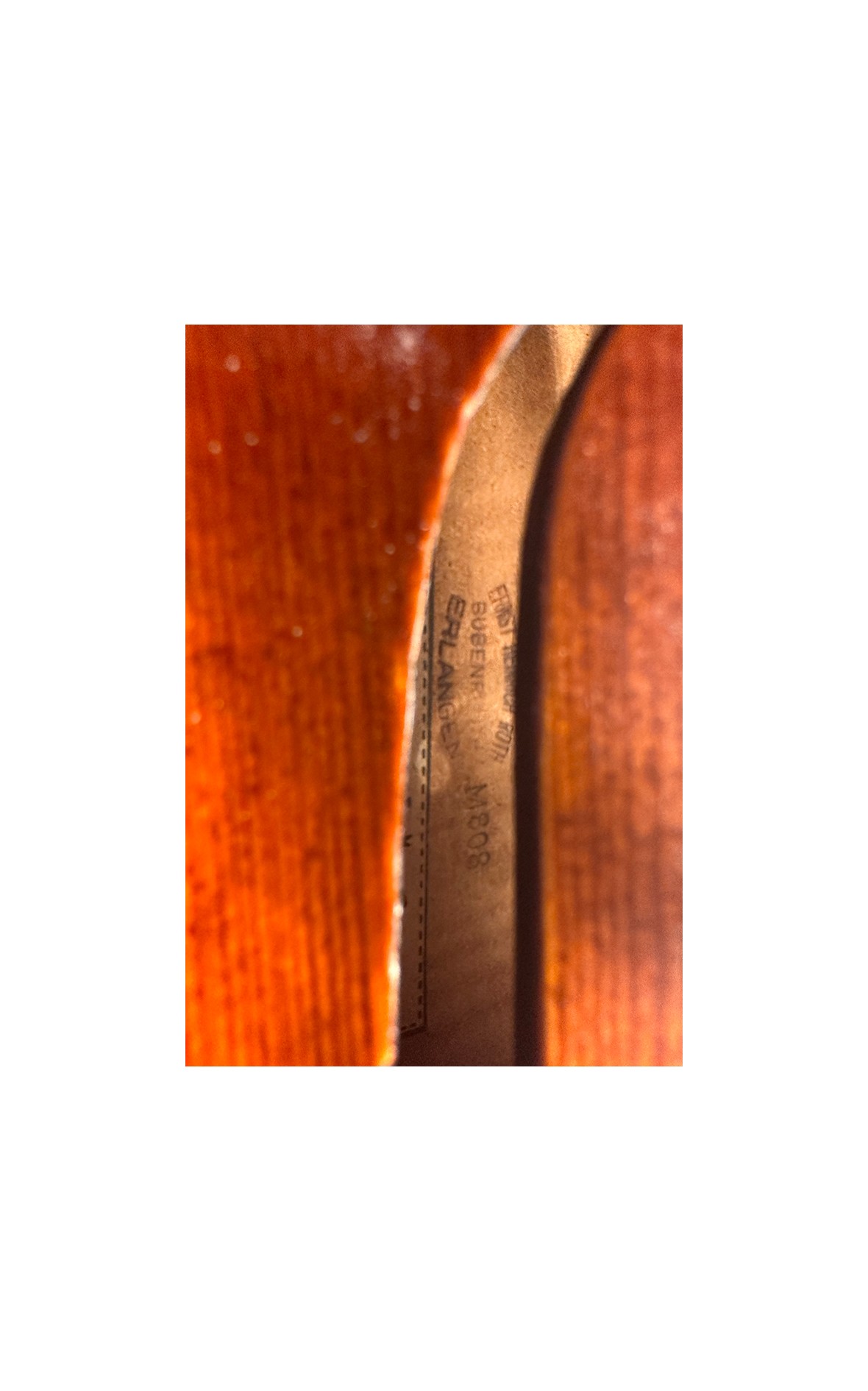 Violin by Ernst Heinrich Roth, 1962 | German violins | Violins