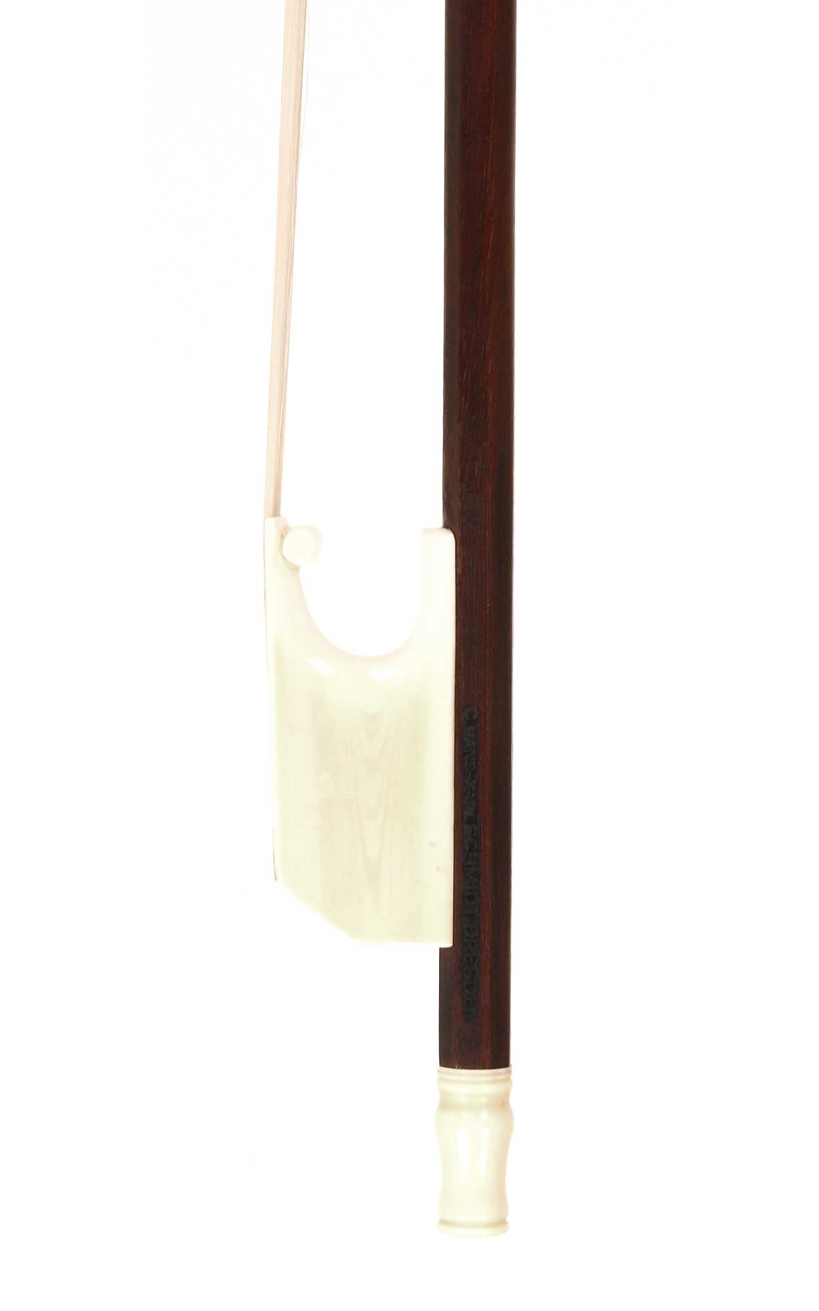 Fine baroque violin bow, C. Hans Karl Schmidt Dresden