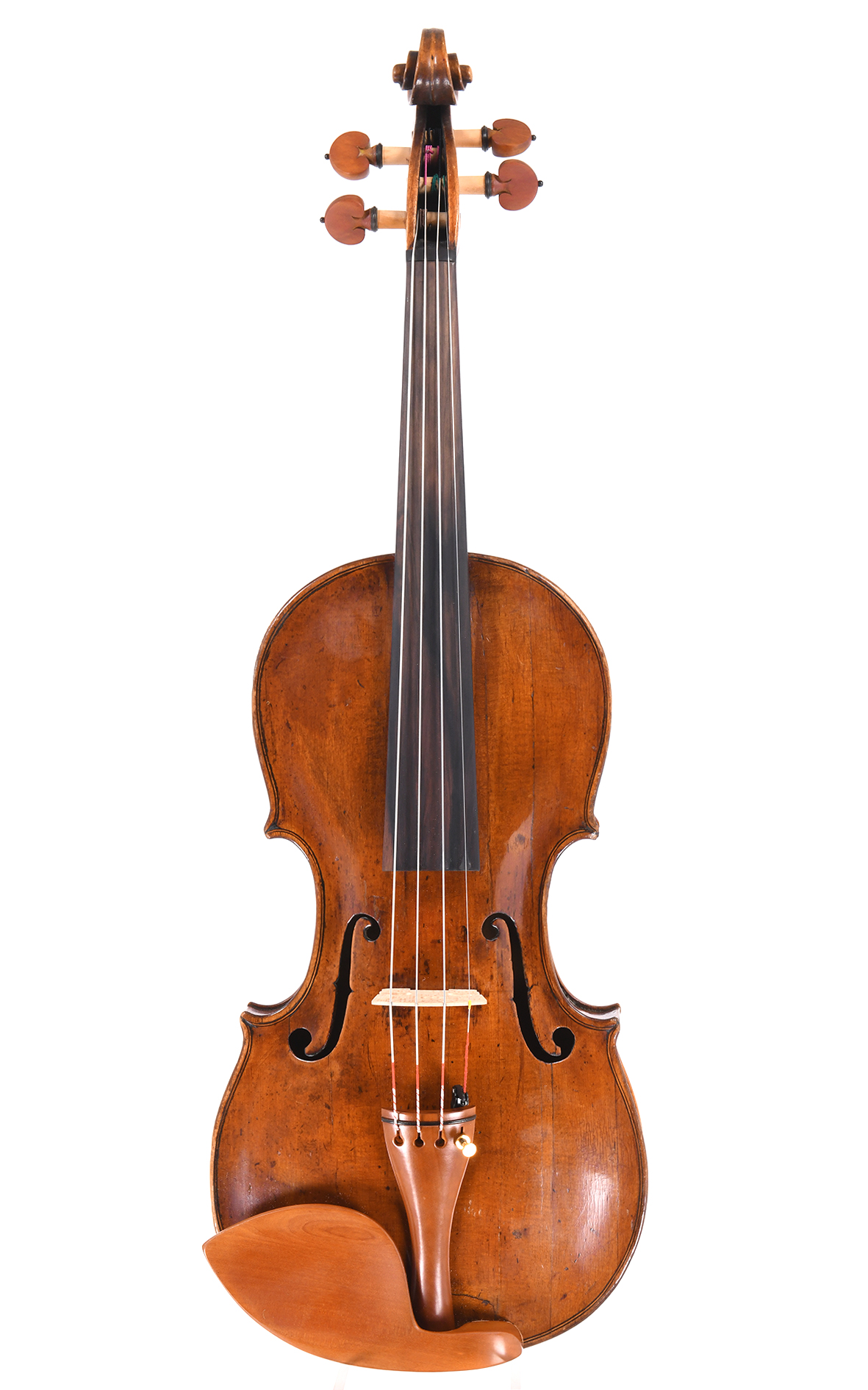 Antique Markneukirchen master violin with restorations, c.1780