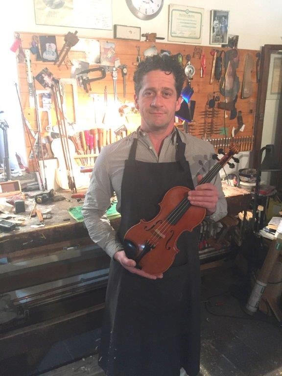 Italian cello by Lorenzo Locatelli, Cremona (certificate Lorenzo Locatelli)