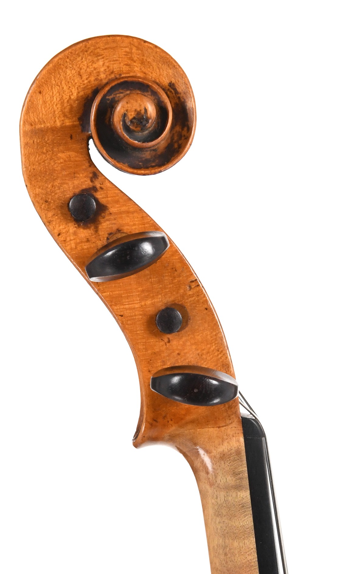 Pequeña viola antigua de alrededor de 1800, Markneukirchen (37,8 cm)