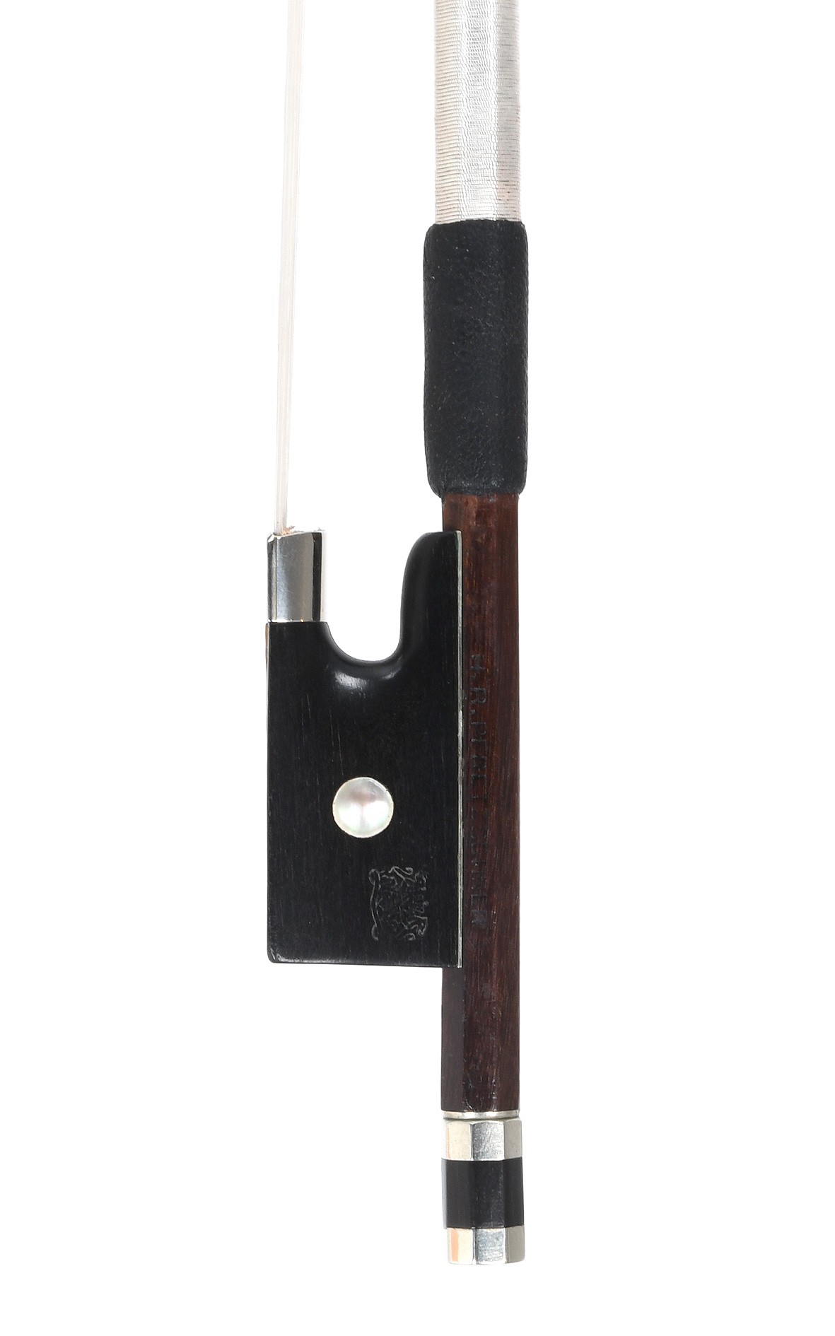 German violin bow by H.R. Pfretzschner c.1940 | German violin bows ...