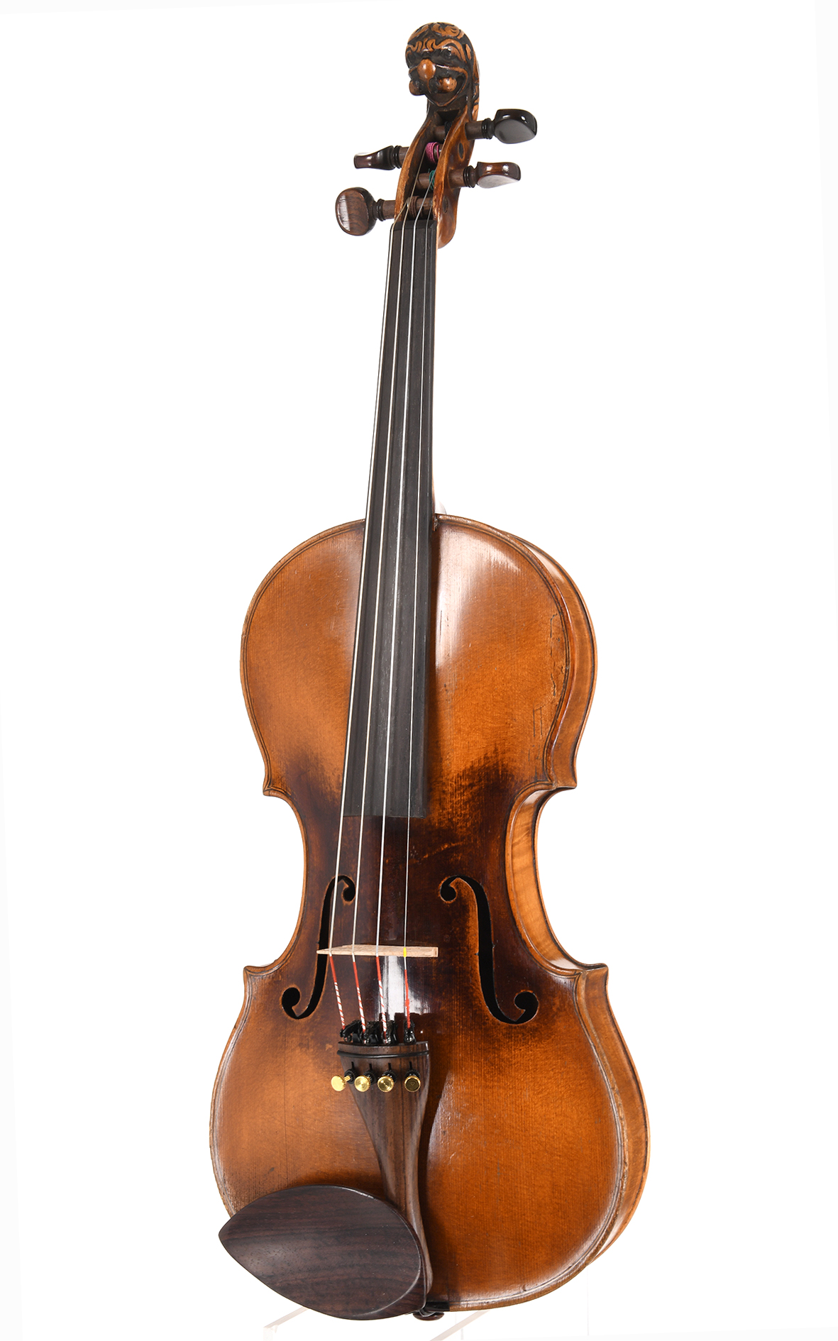 Antique Lion head violin, Mittenwald approx. 1850