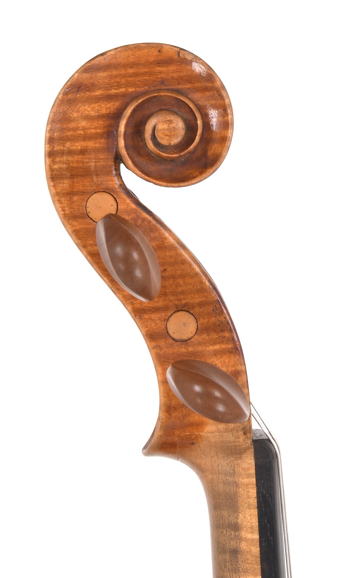 Interesting French master violin from around 1840 (certificate J.-J ...