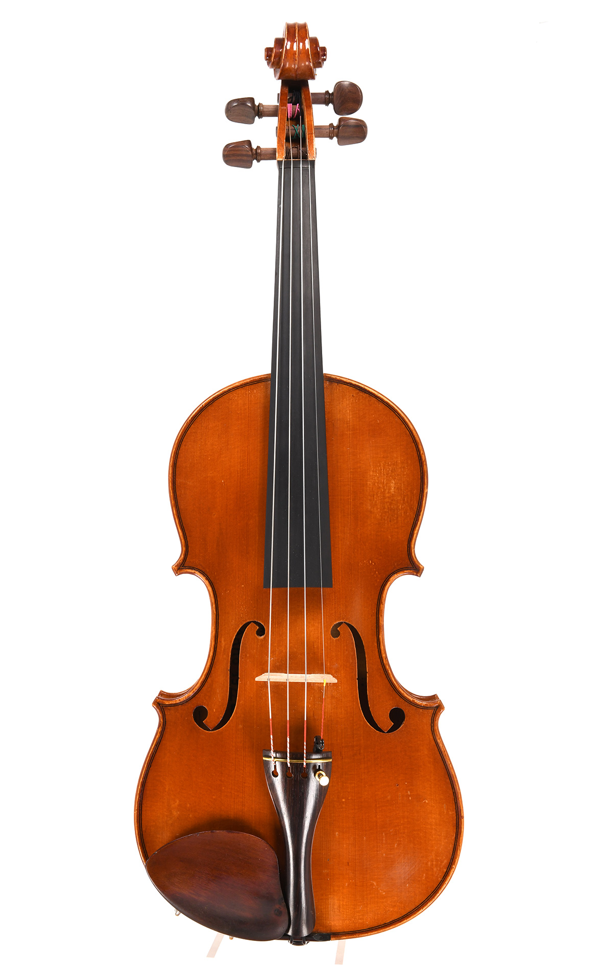 Swiss master violin by Walter Blumer, 1979 (certificate by Walter Blumer)