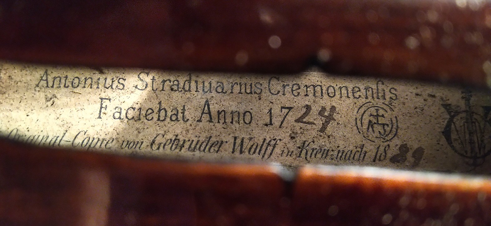 Wolff brothers, Kreuznach violin made in 1889