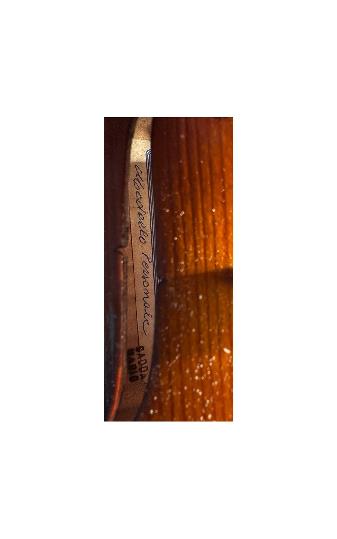 Mario Gadda: Fine Italian violin, 1972