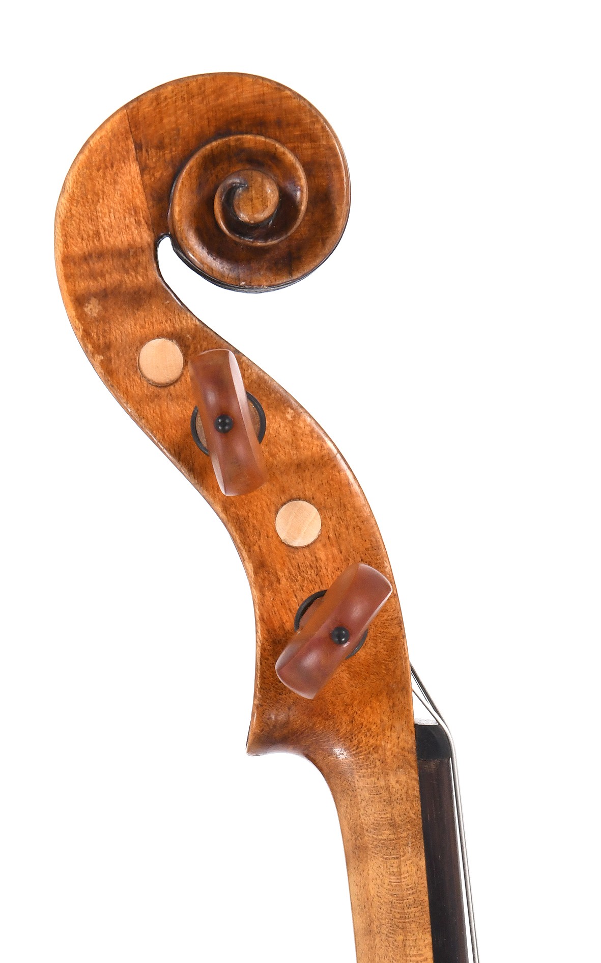 Antique Markneukirchen master violin with restorations, c.1780