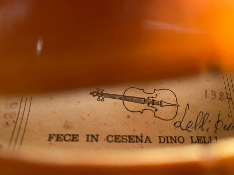 意大利小提琴，Cesena 地区的制琴师 Dino Lelli 1988年制作