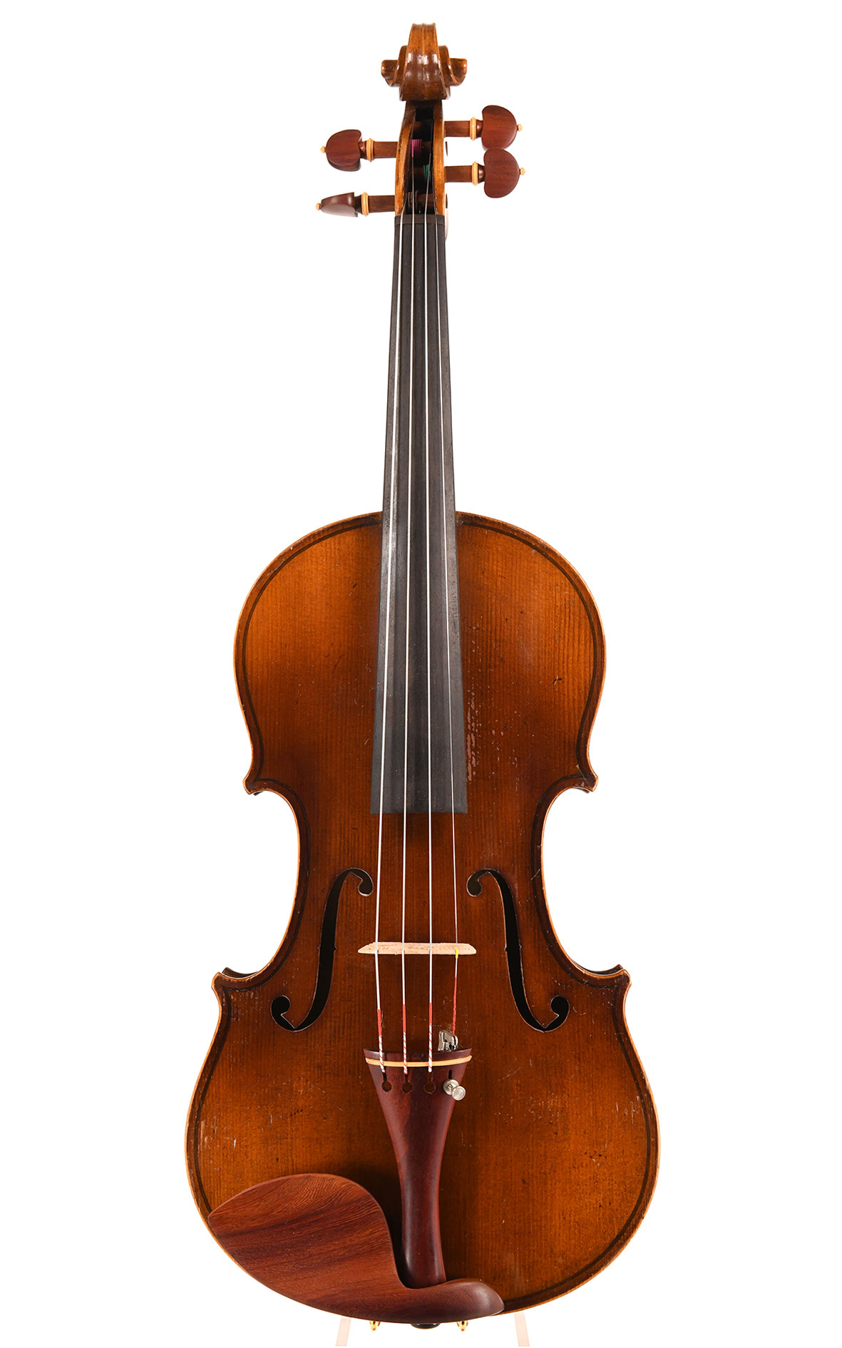 Old German violin. C.A. Wunderlich, approx. 1940