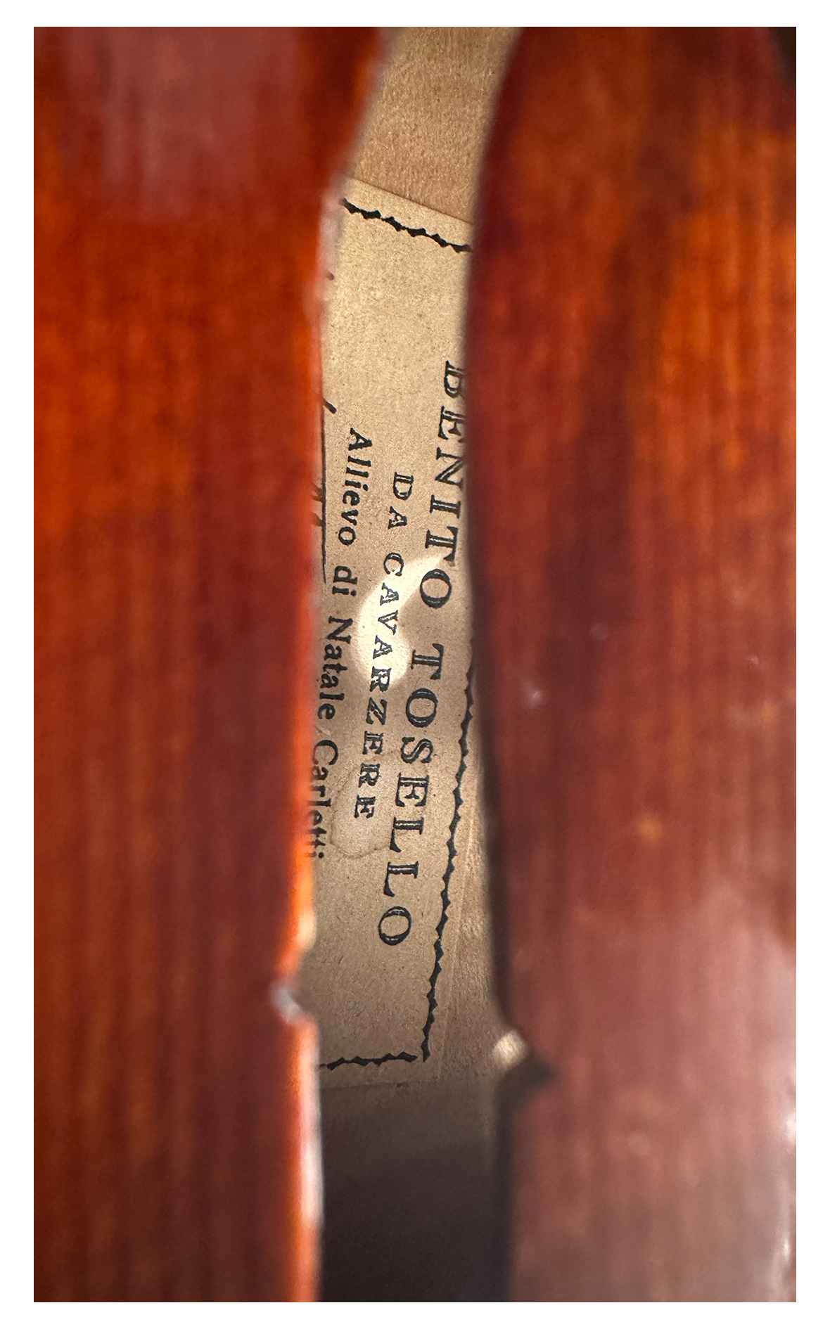 Benito Tosello, Italian violin made in 1976