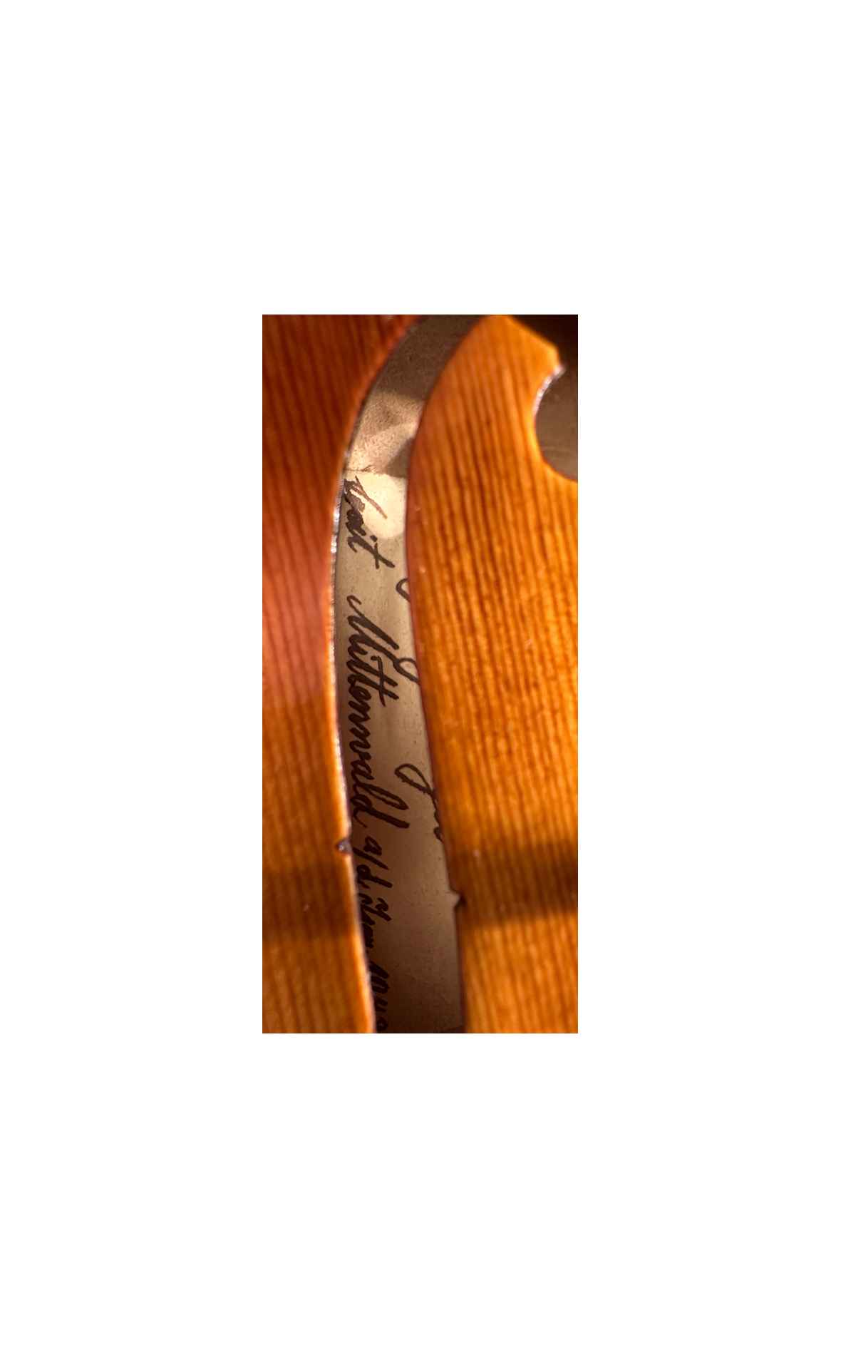 Georg Rieger, Mittenwald 1948