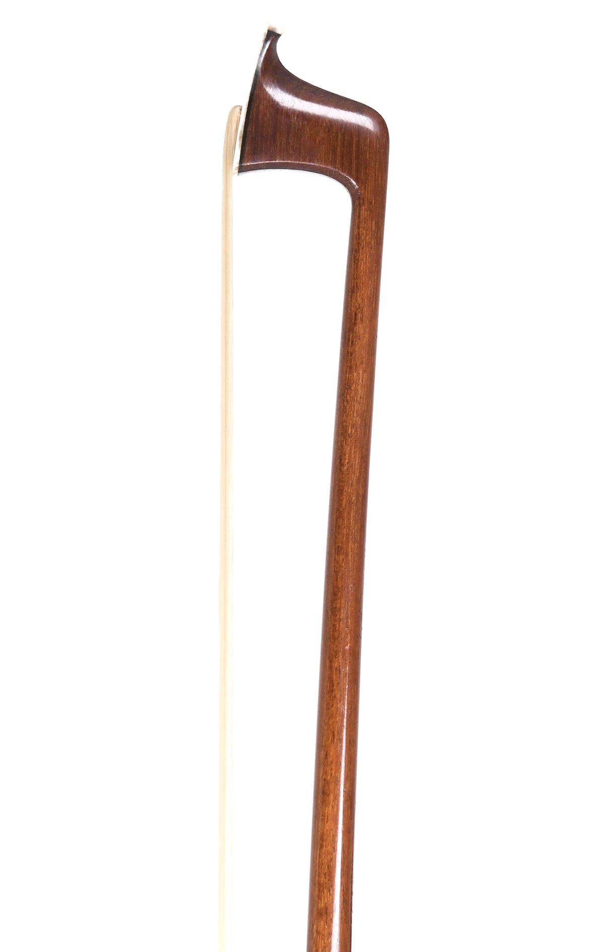 Probably Ludwig Bausch & Sohn, fine German violin bow around 1890