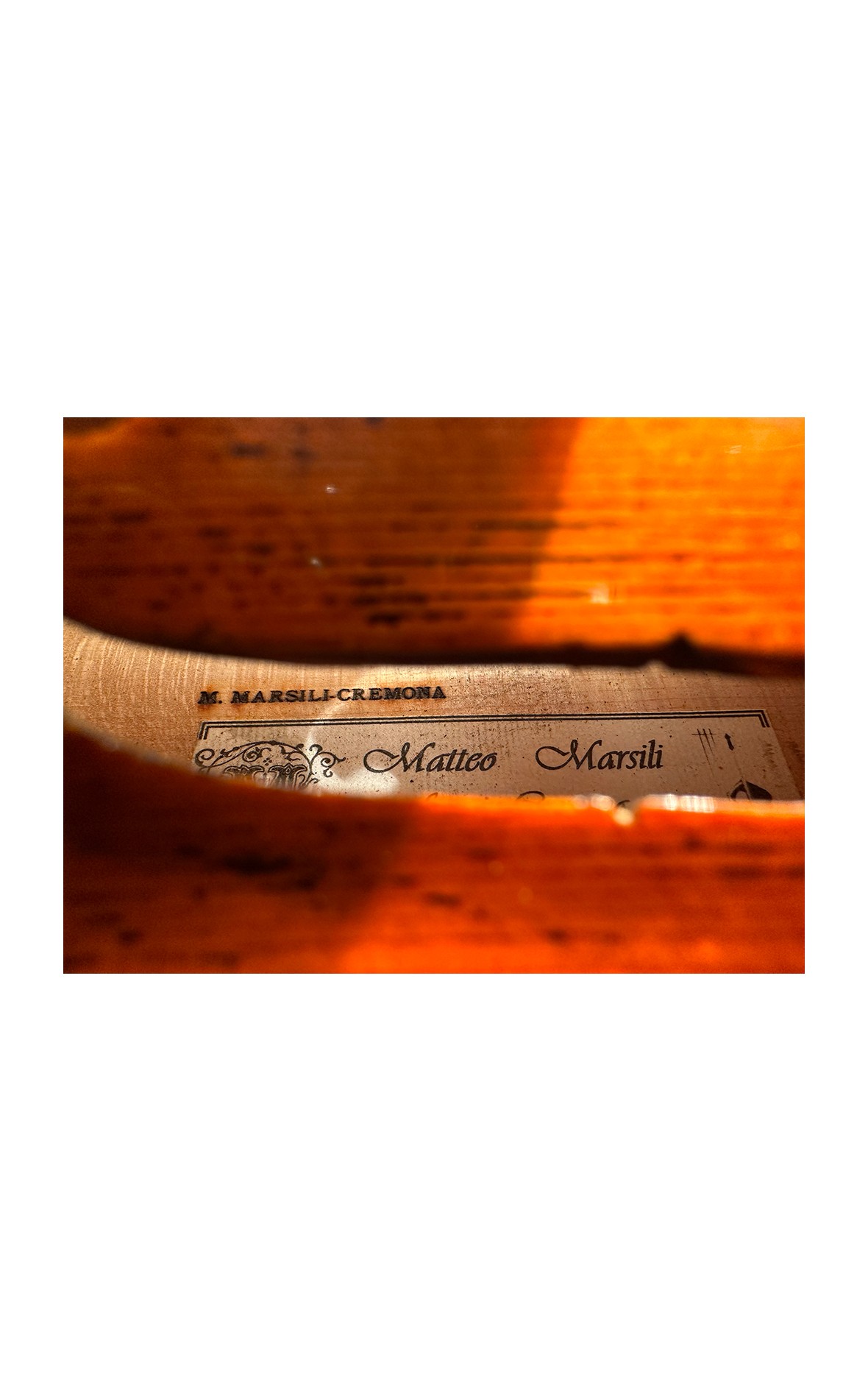 VENTE Violon Crémone, Matteo Marsili (2018)