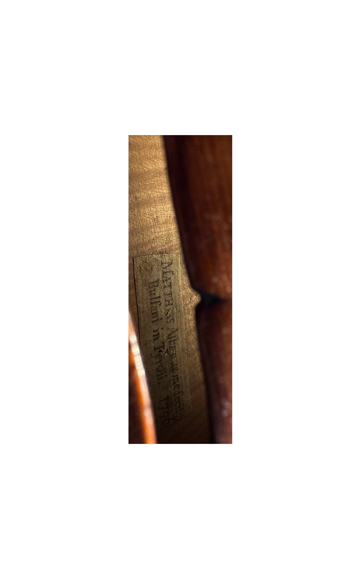 Fine Tyrolean master violin, approx. 1800