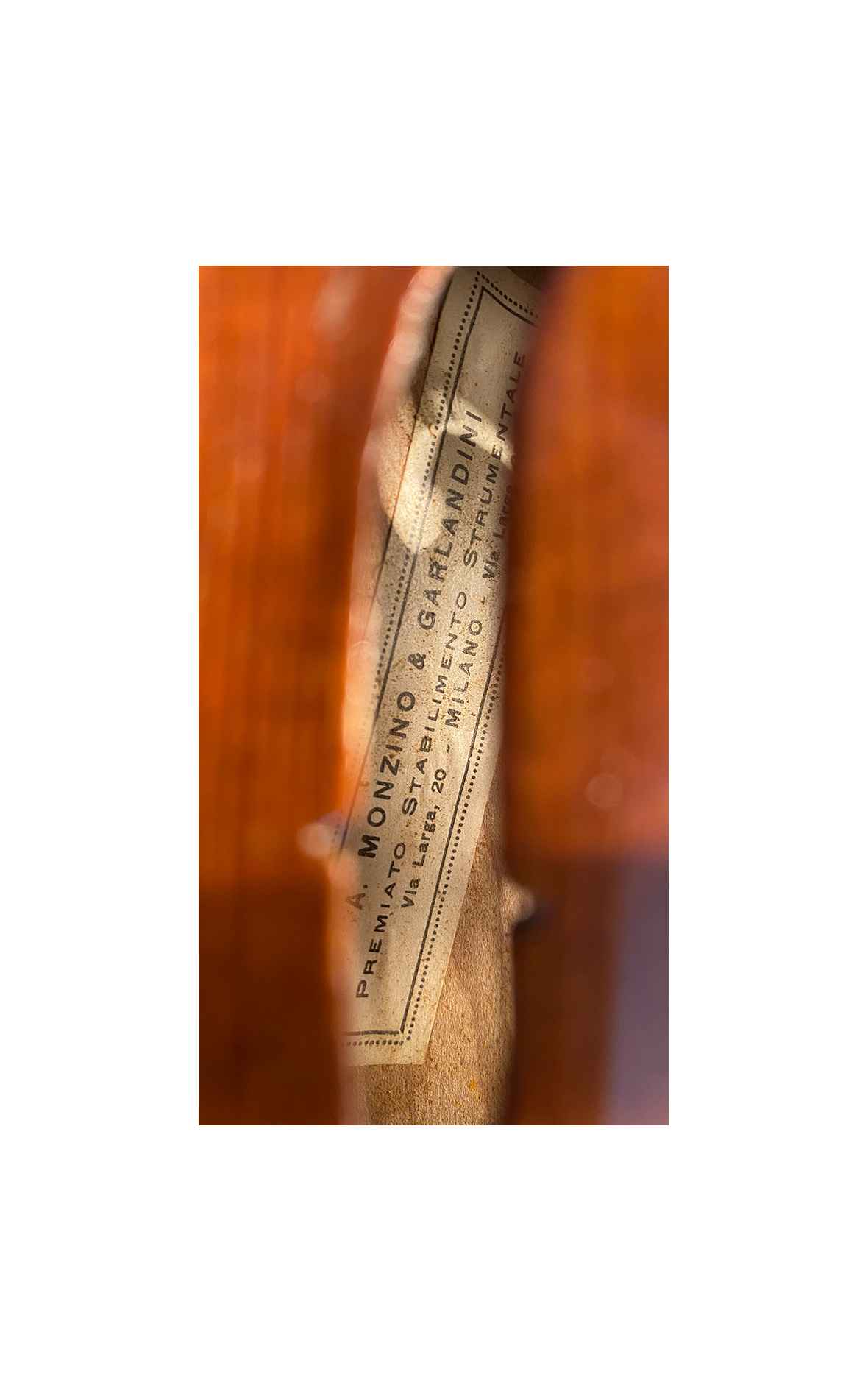 A. Monzino & Garlandini, Milan - Italian violin, circa 1900