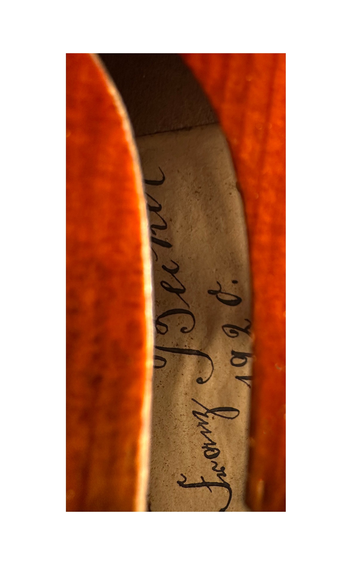 Antique violin from Saxony, Germany 1920's - Franz Berger