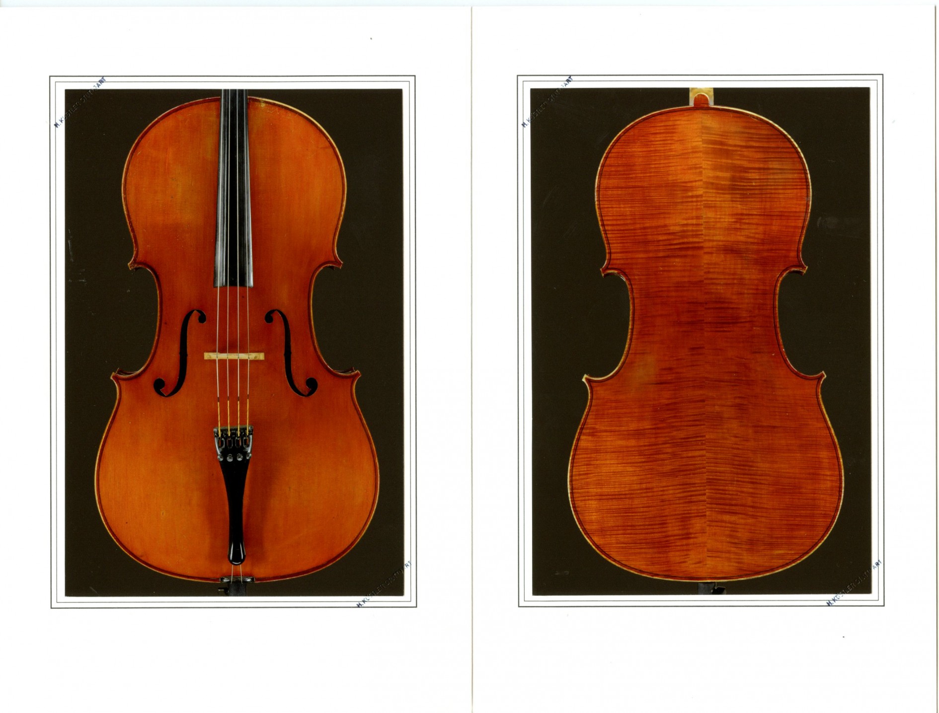 Fine French cello by Collin-Mézin, 1923
