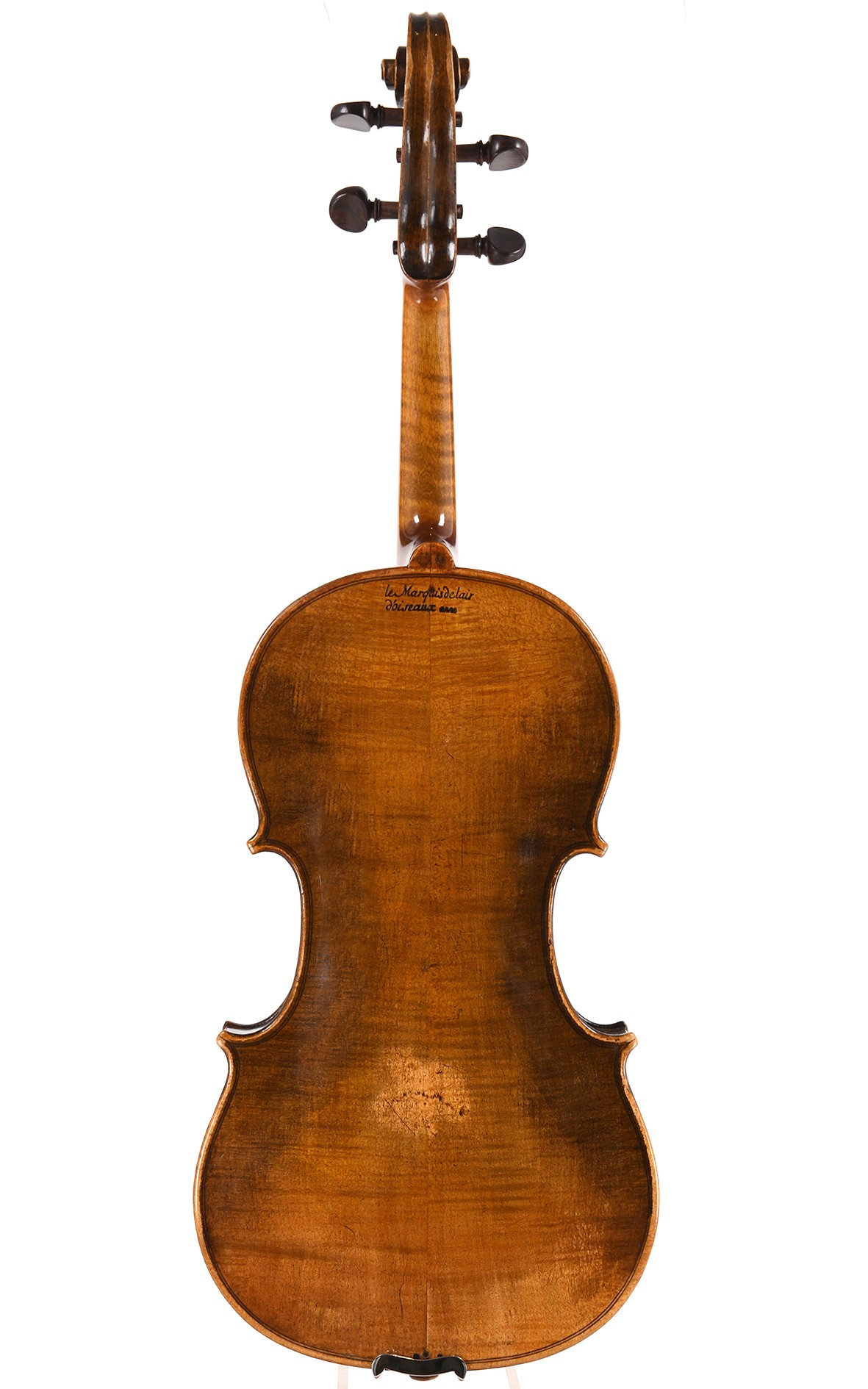 Charles Claudot "Le Marquis de lair", antique French violin, approx. 1850